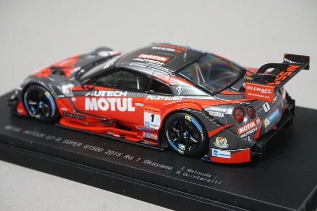 Nissan GT-R Super GT500 #1 2015 Motul Autech Rd.1 Okayama - Ebbro - 1: – Modelcars Passion