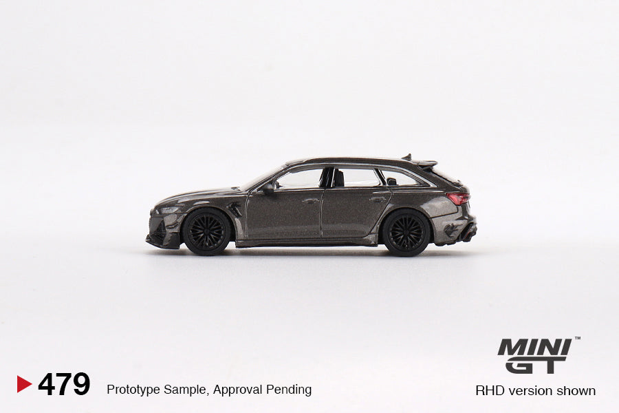 Audi ABT RS6-R (LHD) (Daytona Grey) - MINI GT - 1:64 – Modelcars Passion