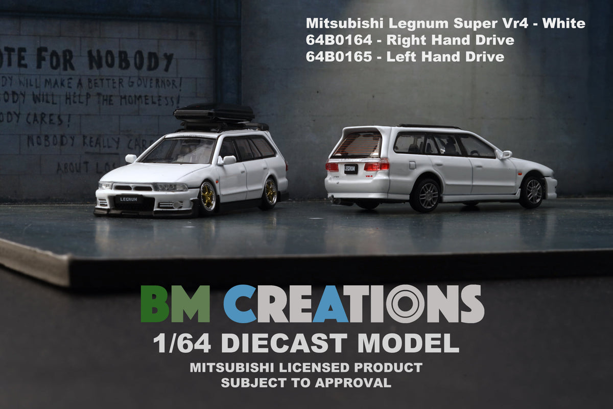 Mitsubishi Legnum Super Vr4 (RHD) - BM Creations - 1:64 – Modelcars Passion