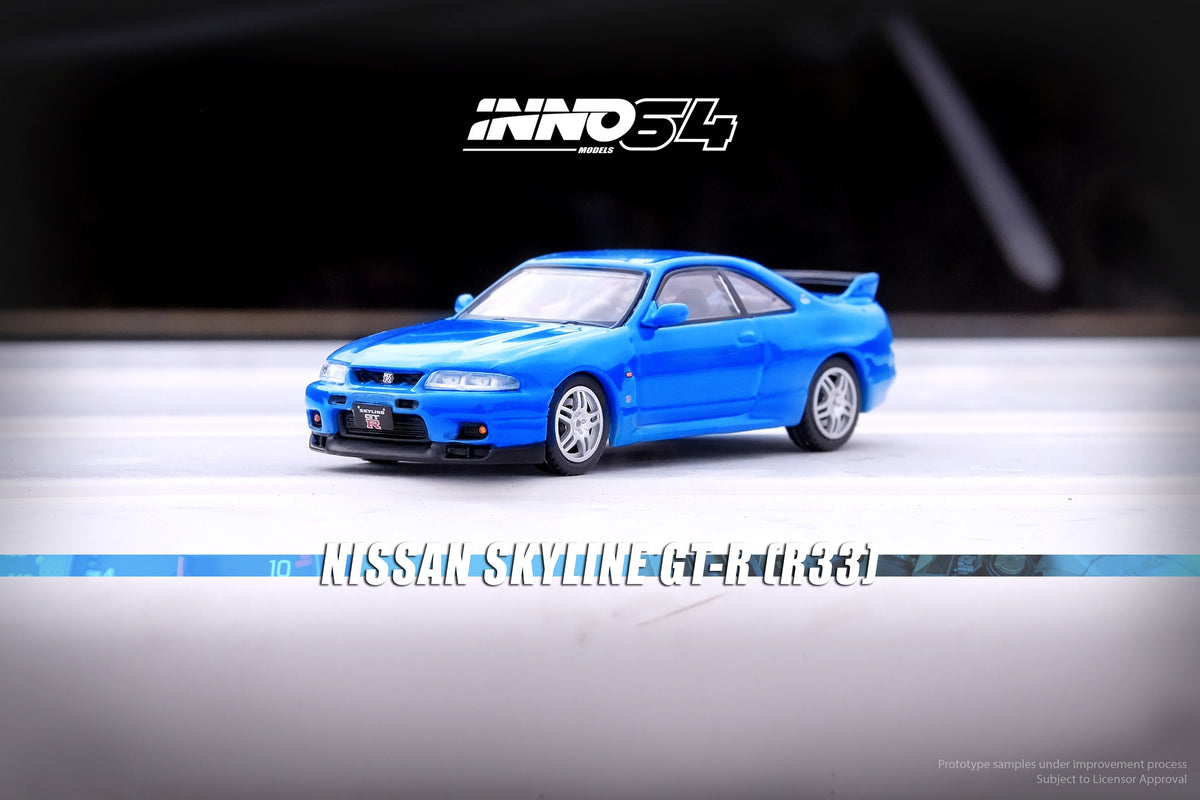 [Second Hand] Nissan Skyline GT-R (R33) Bayside Blue - INNO64 - 1:64 ...