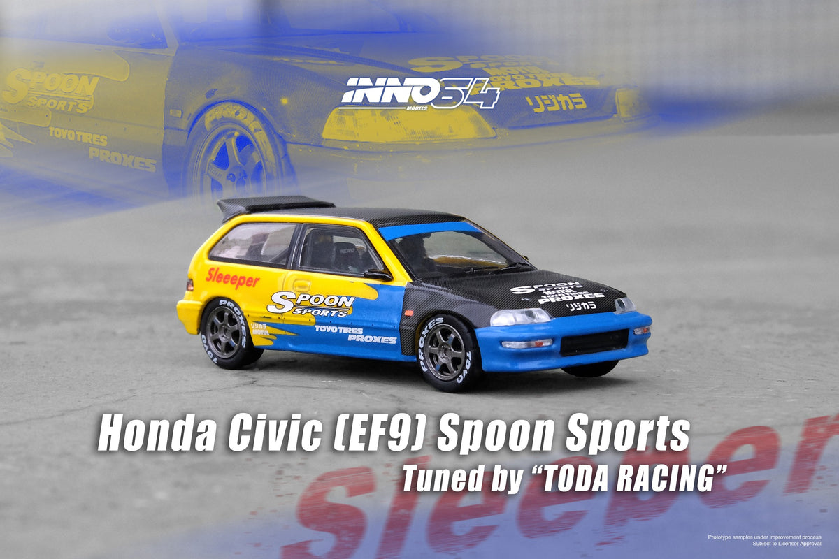 Honda Civic (EF9) Spoon Livery Tuned by "Toda Racing Japan" - INNO64 ...