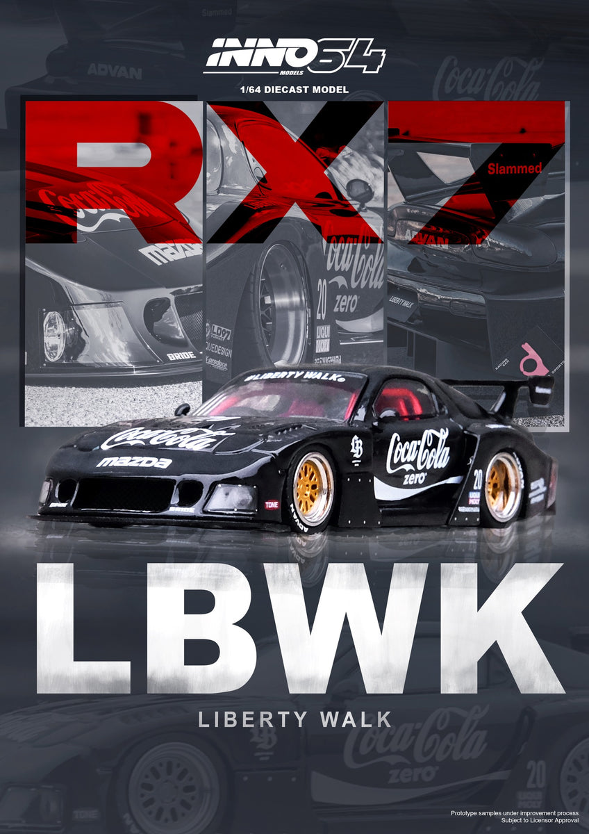 LBWK RX7 (FD3S) LB-Super Silhouette - INNO64 - 1:64 – Modelcars Passion