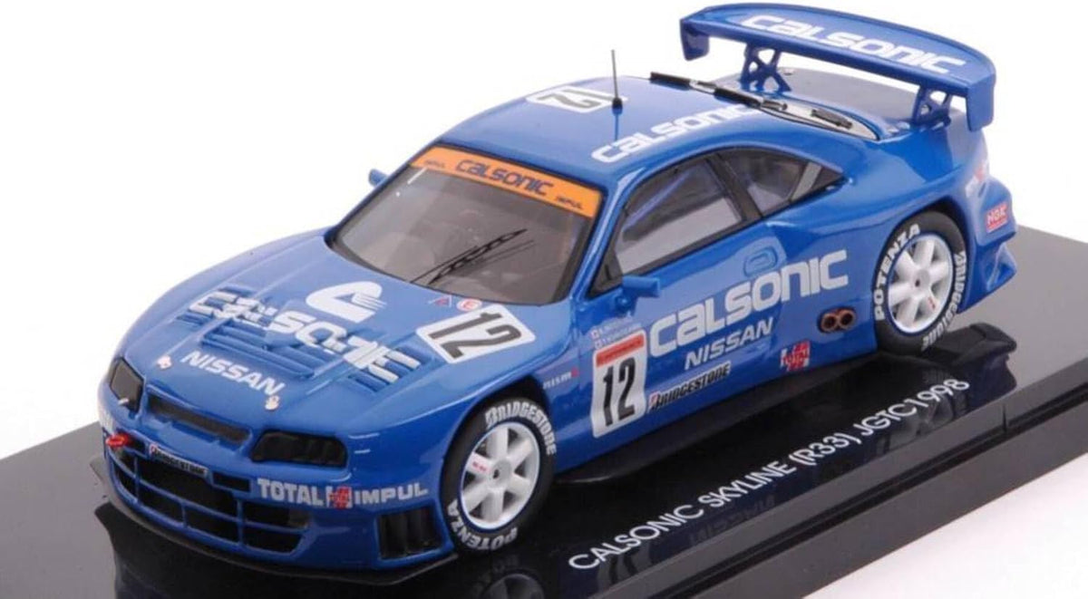 Nissan Skyline (R33) JGTC 1998 Calsonic - Ebbro - 1:43 – Modelcars Passion