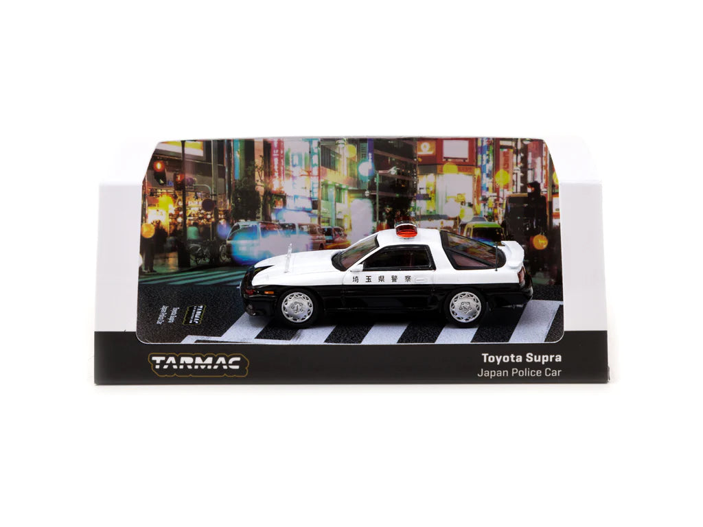 Toyota Supra Japan Police Car - Tarmac Works - 1:64 – Modelcars Passion