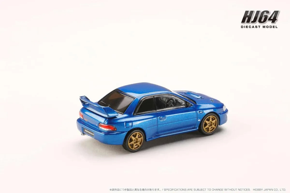 Subaru Impreza 22B STi Version GC8 Rally Customized Version (Sonic Blu ...