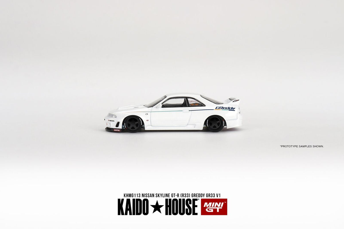 Nissan Skyline GT-R (R33) Greddy GR33 V1 - MINI GT - 1:64 – Modelcars ...